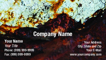 Geologist Business Cards