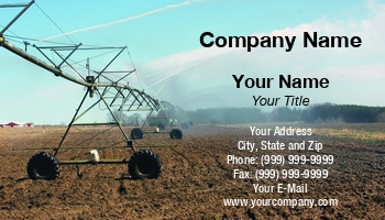 Irrigation Business Cards