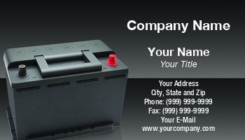 Battery Business Cards