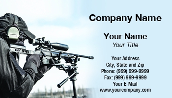 Gunsmith Business Cards