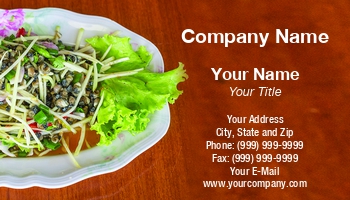 Salad Bars Business Cards