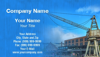 Ship Loader Business Cards
