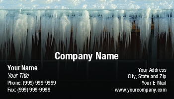 Winter Business Cards