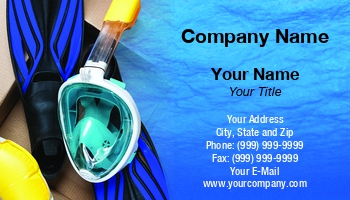 Scuba Diving Business Cards