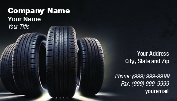 Tire Changer Business Cards