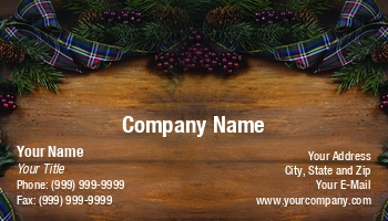 Winter Business Cards