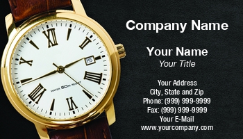 Watch Repair Business Cards