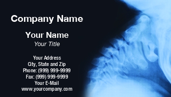 X-ray Business Cards