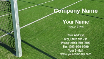 Tennis Business Cards