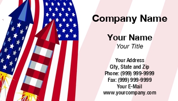 Fireworks Business Cards
