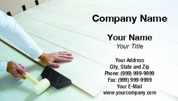 Flooring Installation Business Cards