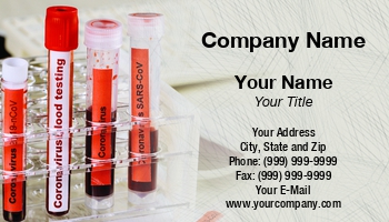 Laboratory Business Cards
