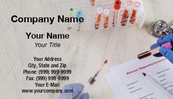 Laboratory Business Cards