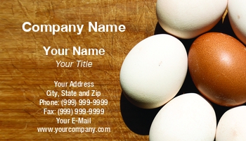 Poultry Business Cards