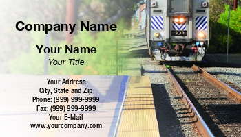 Railroad Yardmaster Business Cards