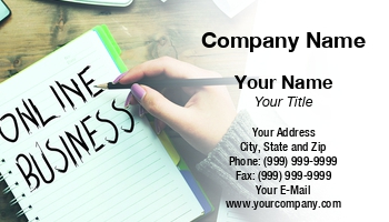 Online Job Search Business Cards