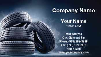 Tire Changer Business Cards