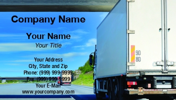 Trailer Business Cards