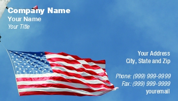 Flags Business Cards