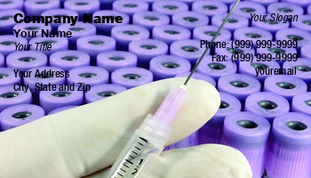 Laboratory Business Cards