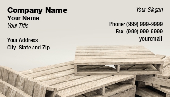 Pallets Business Cards