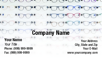 Optometry Business Cards