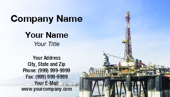 Drilling Business Cards