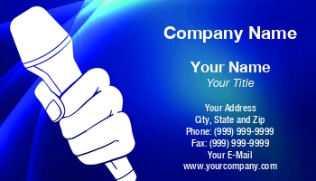 Singer Business Cards