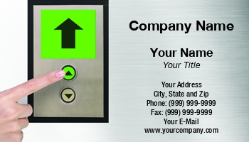 Elevator Installation and Repair Business Cards