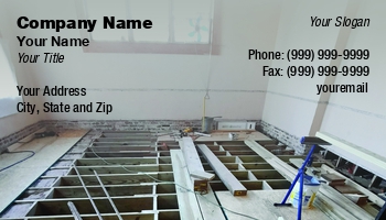 Ceiling Business Cards