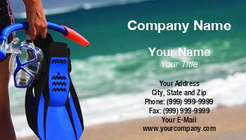 Scuba Diving Business Cards