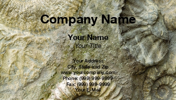 Geology Business Cards