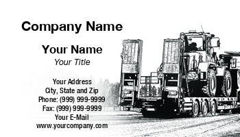 Trailer Business Cards
