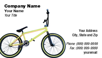 Bicycle Business Cards