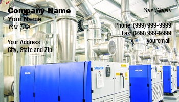 Boiler Operator Business Cards