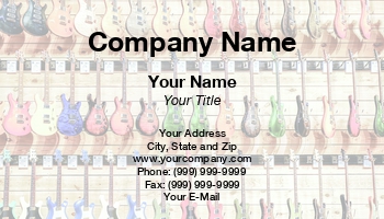 Instrumental Business Cards
