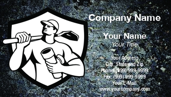 Pipefitter Business Cards