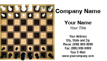Chess Business Cards