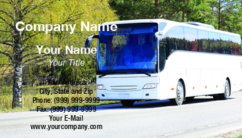 Bus Driver Business Cards : Page 3 of 6