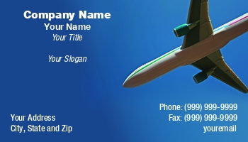 Flight Instruction Business Cards