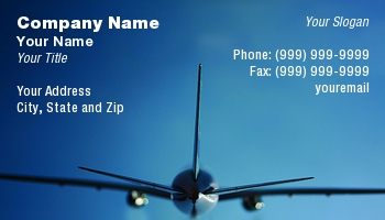 Flight Instruction Business Cards