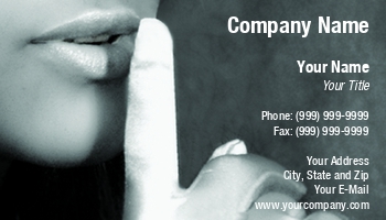 Adult Business Cards