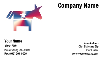Democrat Business Cards
