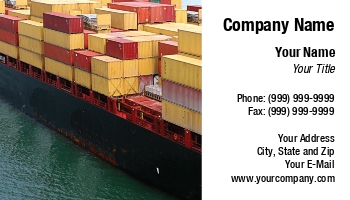 Customs Broker Business Cards