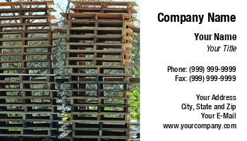 Pallets Business Cards