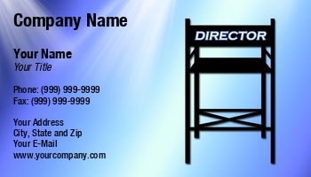 Casting Director Business Cards