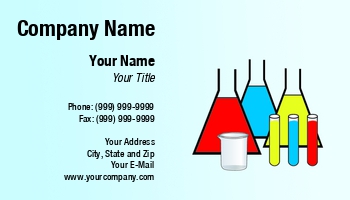 Chemical Engineer Business Cards