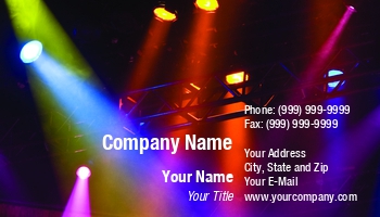 Lighting Business Cards