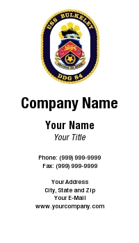 Navy Business Cards