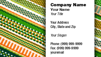 Textiles Business Cards
